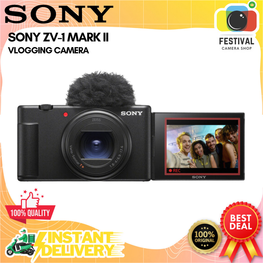 Jual Sony ZV-1 Mark II Vlogging Camera Sony ZV1 II Sony ZV 1 Mark II ...
