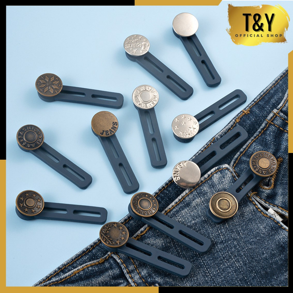 Jual T&Y Kancing Celana Jeans Aksesoris Metalic Kancing Jeans Panjang ...
