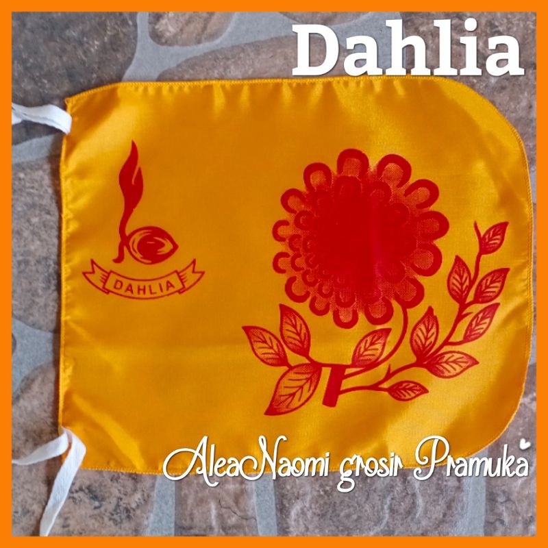Jual Bendera regu pramuka putri bunga dahlia bendera regu bunga Dahlia ...