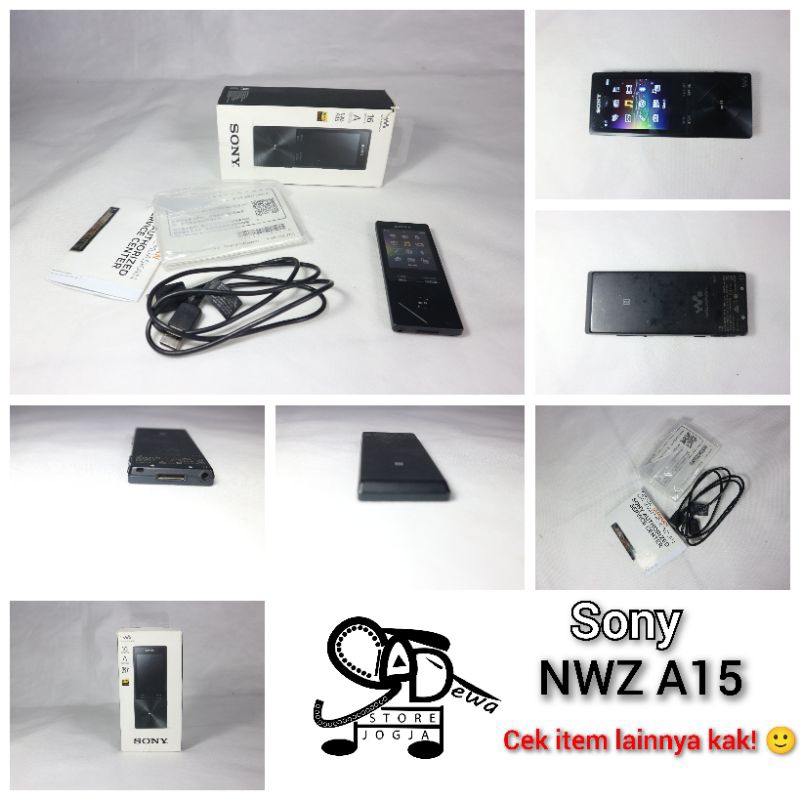 Jual SONY NWZ-A15 WALKMAN NWZ A15 DAP NW A 15 HIRES AUDIO PLAYER MP3 FLAC | Shopee Indonesia