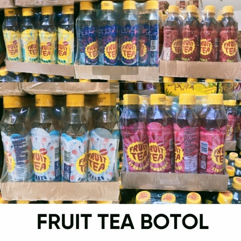 Jual Fruit Tea Sosro Botol Teh All Varian 350ml Isi 12 Botol | Shopee ...
