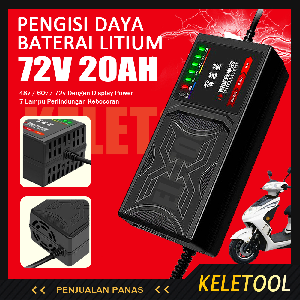 Jual ⚡Fast delivery⚡KELETOOL Lithium Baterai Cerdas Pengisi Daya ...