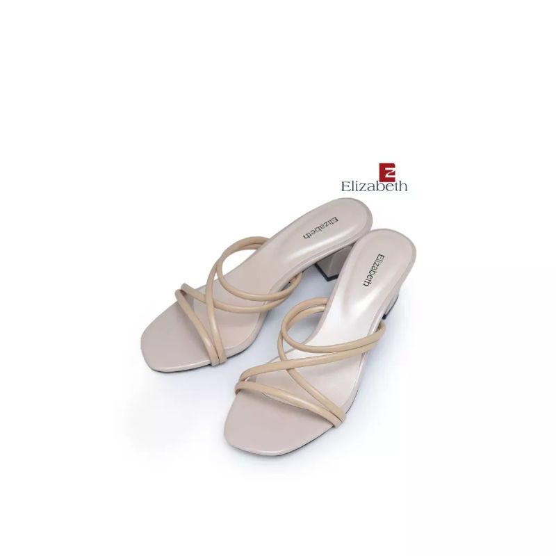 Jual sandal heels elizabeth (GRATIS dompet lipat+jedai jumbo 8 cm ...
