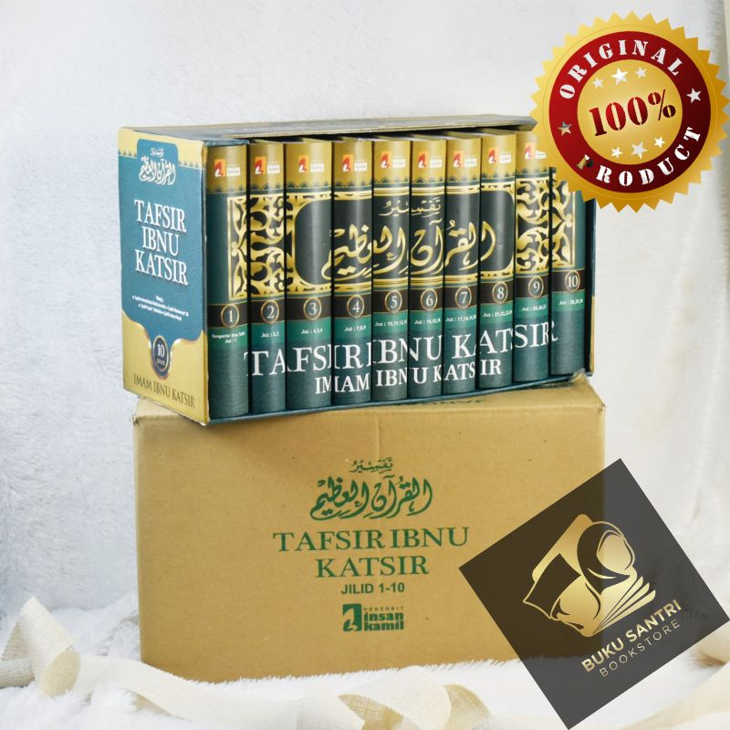 Jual Tafsir Ibnu Katsir 10 Jilid Lengkap - Terjemah Bahasa Indonesia ...