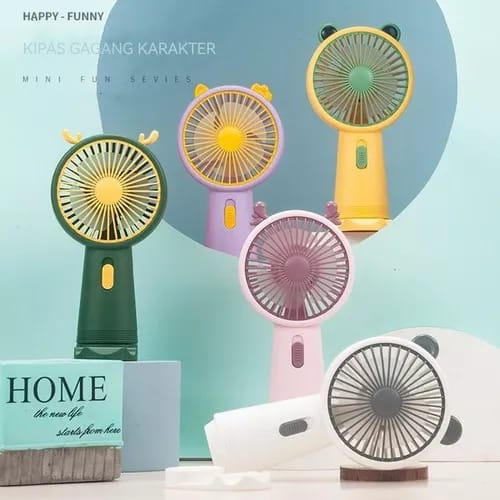 Jual Kipas Angin Mini 2 in 1 Portable Tangan Stand Meja / Kipas Angin ...