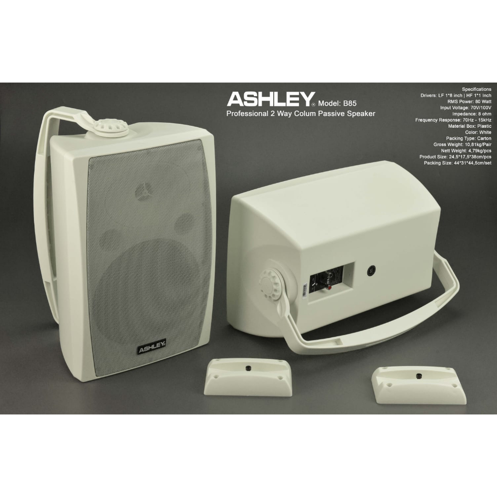 Jual Speaker Pasif Ashley B85 Original Ashley 8 Inch | Shopee Indonesia