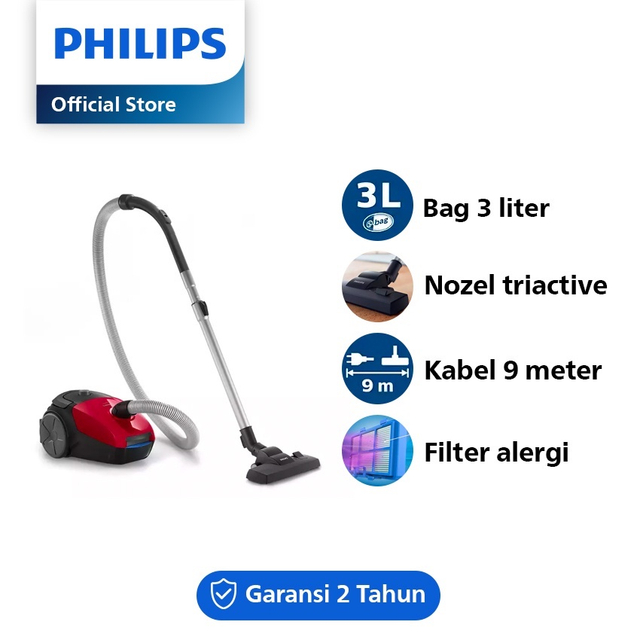 Jual PHILIPS Bag Vacuum Cleaner - FC8243 [Wadah Debu 3 Liter/Daya ...