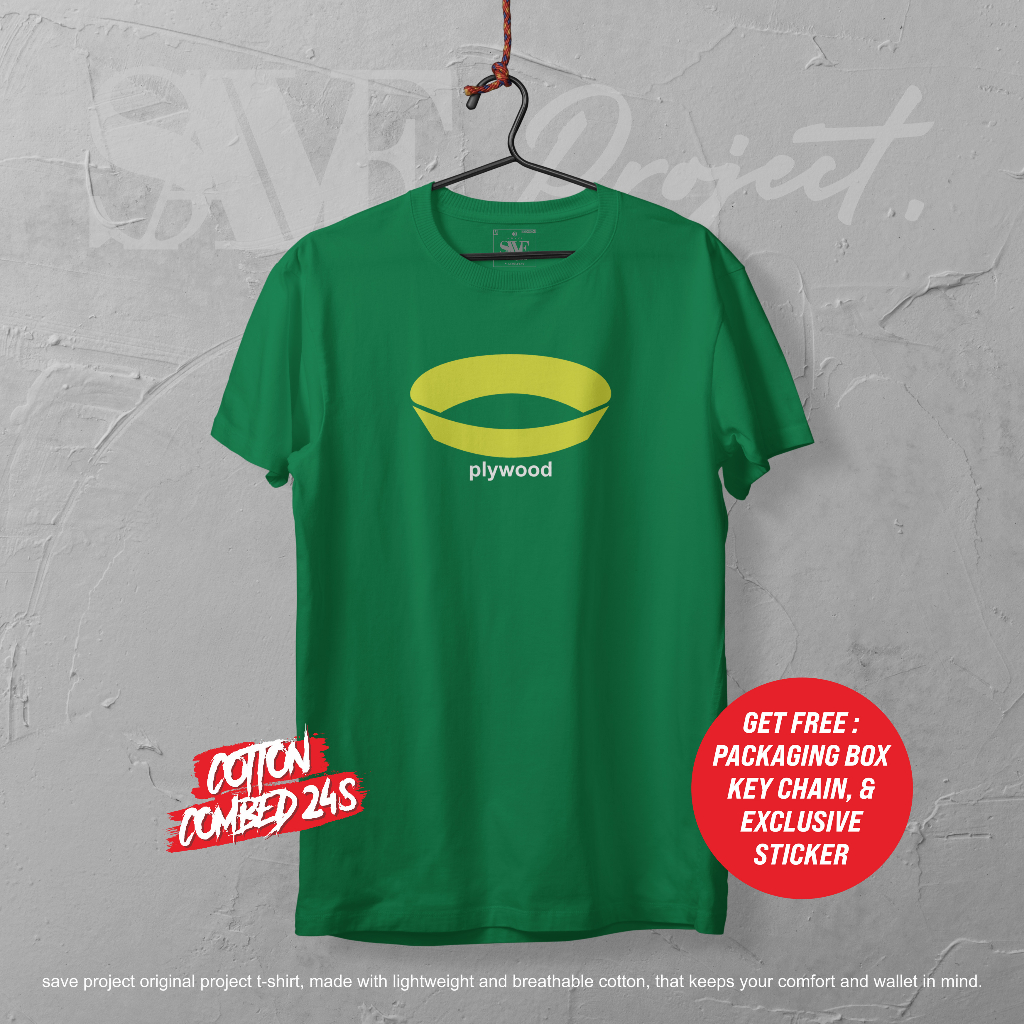 Jual KAOS ARIEL PETERPAN/KAOS PLYWOOD HIJAU ARIEL/KAOS ARIEL LAUNCHING ...