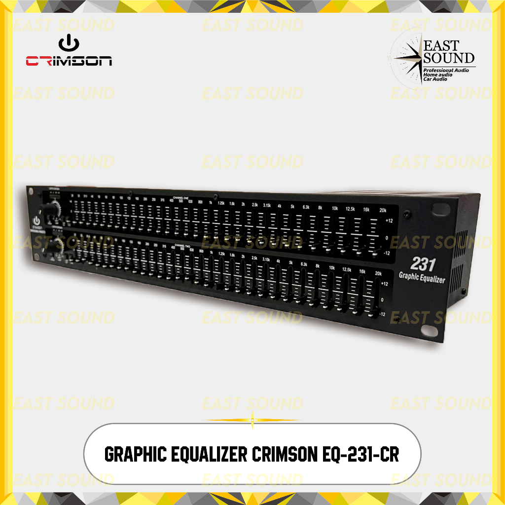 Jual GRAPHIC EQUALIZER CRIMSON EQ-231-CR | Shopee Indonesia