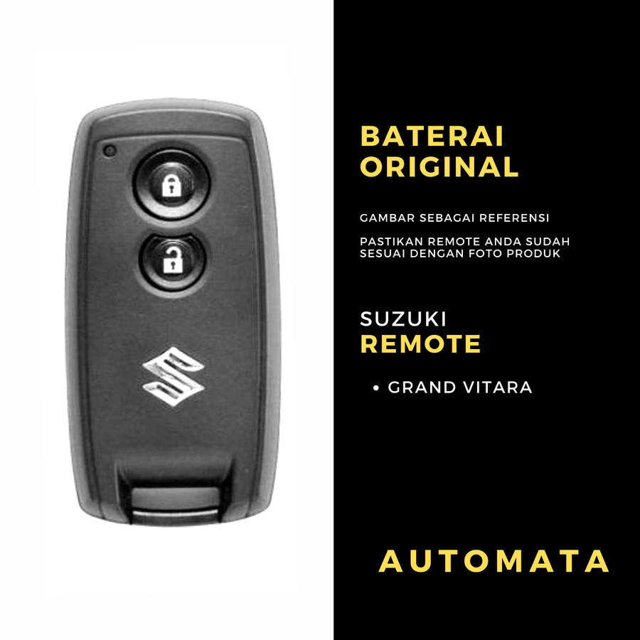 Jual Baterai Remote Kunci Keyless Smartkey Mobil Suzuki Grand Vitara ...