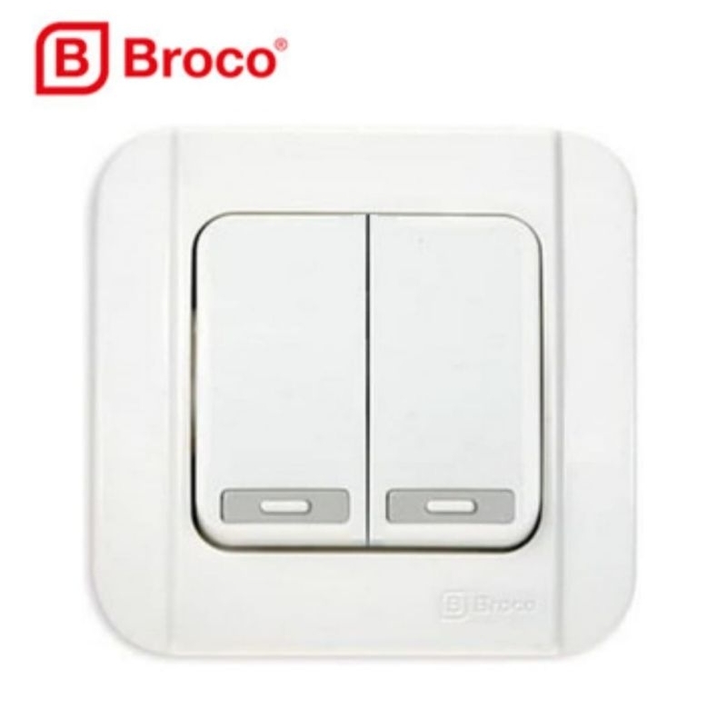 Jual Broco galeo saklar seri double switch IB inbow G162 / Broco new ...