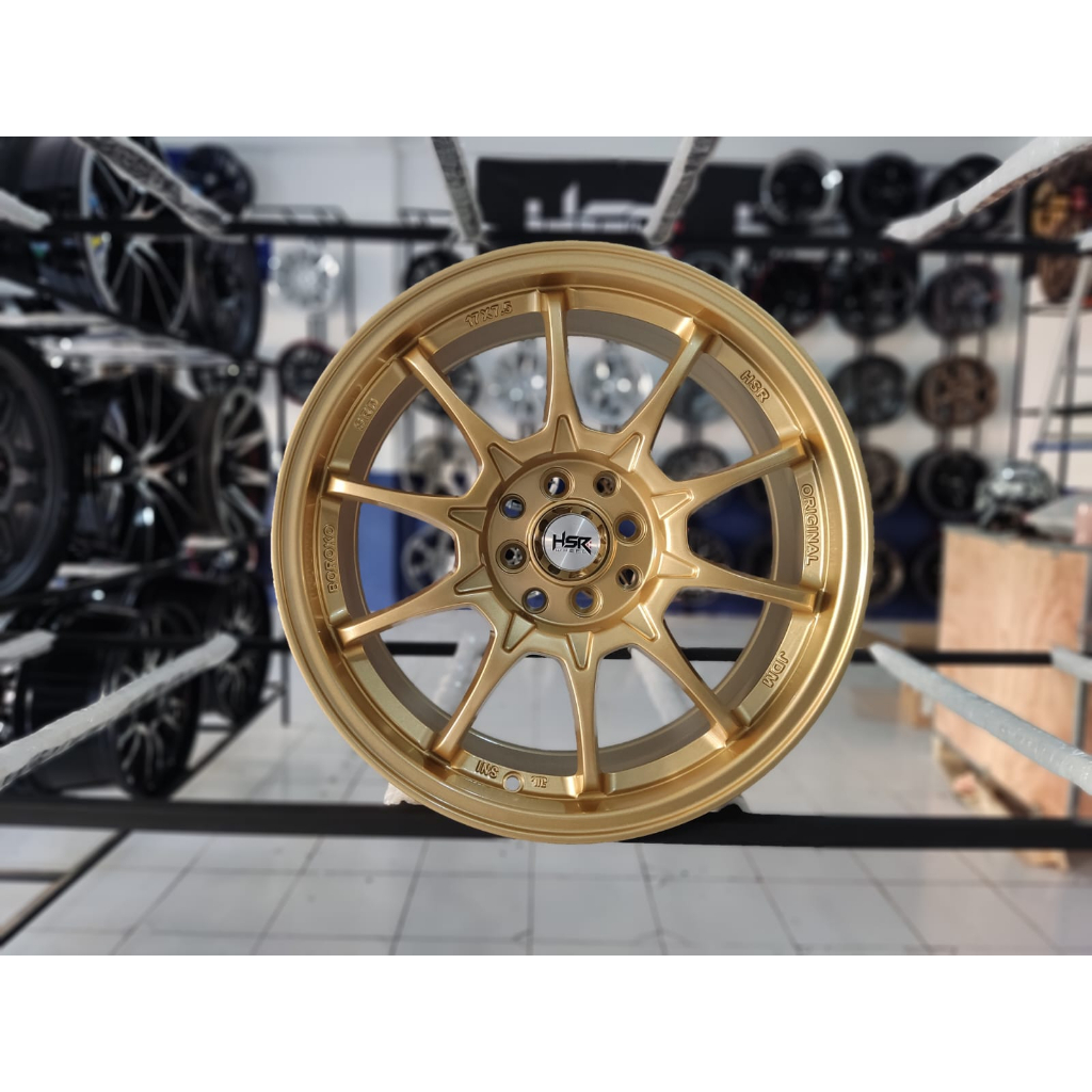 Jual Velg Mobil Boroko Srd Hsr R15 H8 Gold Cocok Calya Agya Sigra dll ...