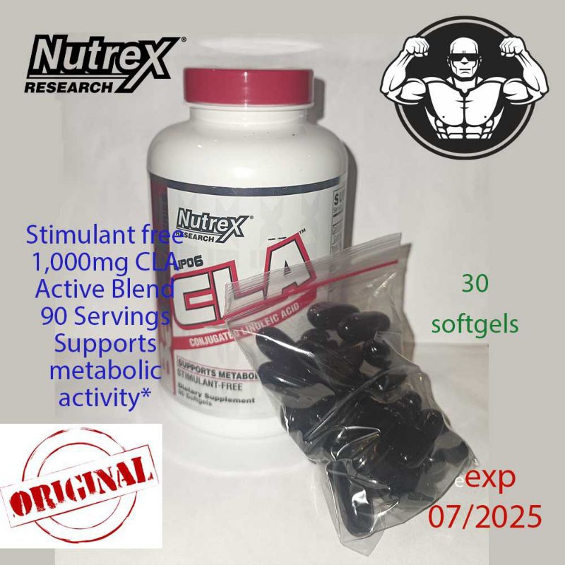 Jual cla lipo 6 nutrec 30 tsoftges repack fat burner penurunan lemak ...