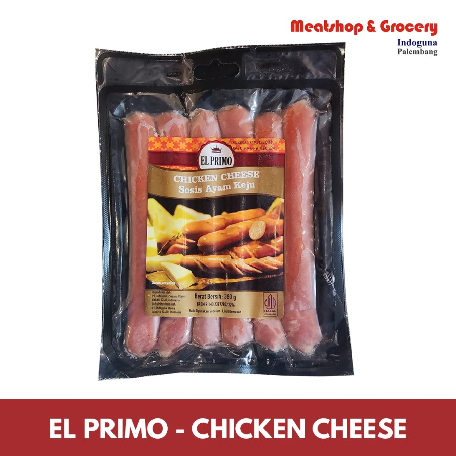 Jual El Primo Chicken Cheese 360gr | Meatshop Indoguna Palembang ...