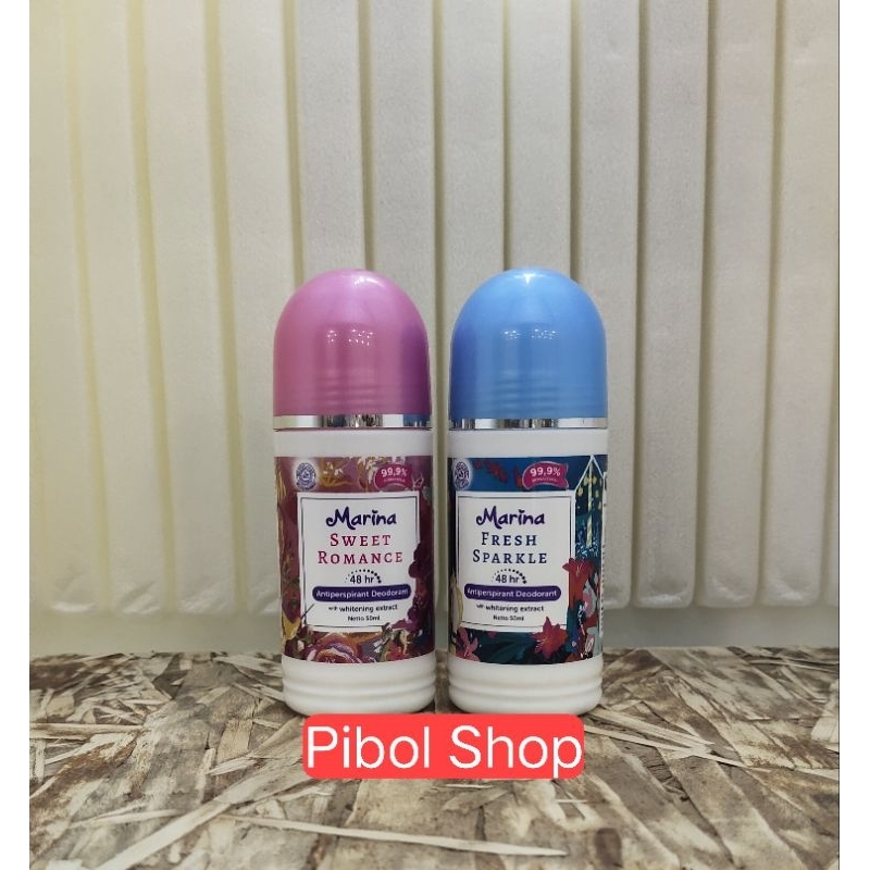 Jual MARINA ANTIPERSPIRANT DEODORANT 50ML | Shopee Indonesia