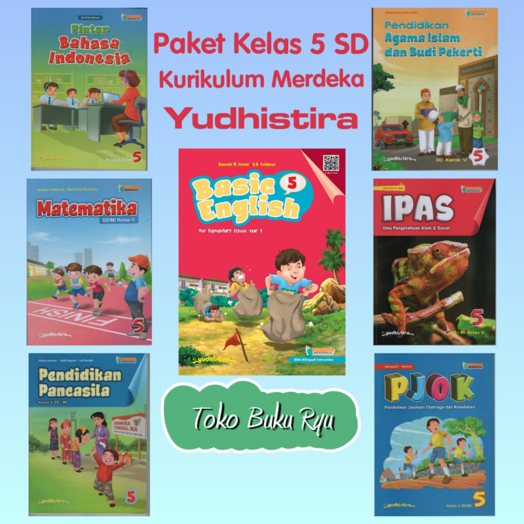 Jual Paket Buku Teks Pelajaran Kelas 5 SD Kurikulum Merdeka Yudhistira ... Jual Paket Buku Teks Pelajaran Kelas 5 SD Kurikulum Merdeka Yudhistira ...