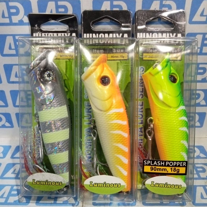 Jual UMPAN HINOMIYA SPLASH POPPER 90MM/18gr | Shopee Indonesia