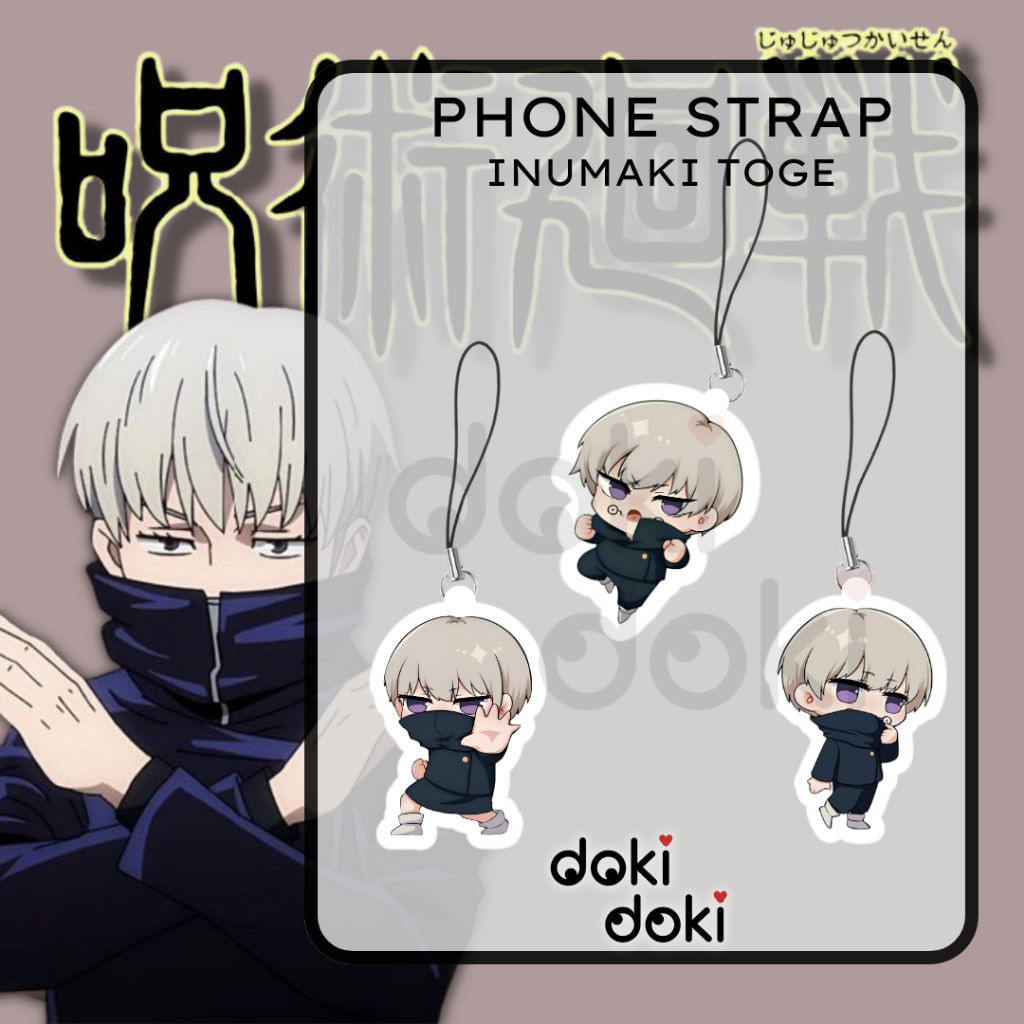 Jual DOKIDOKI PHONE STRAP HP INUMAKI TOGE JUJUTSU KAISEN | Shopee Indonesia