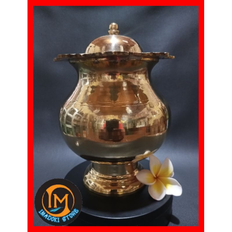 Jual HIOLO / SUAMBA BUDA / SANGKU KUNINGAN + TUTUP / SANGKU TIRTA PADMA ...