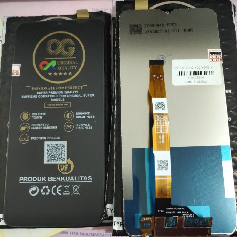 Jual VIVO Y12S/Y15S/Y15A/Y01/Y01A/Y20/Y20S/Y20I LCD TOUCHSCREEN FULLSET | Shopee Indonesia