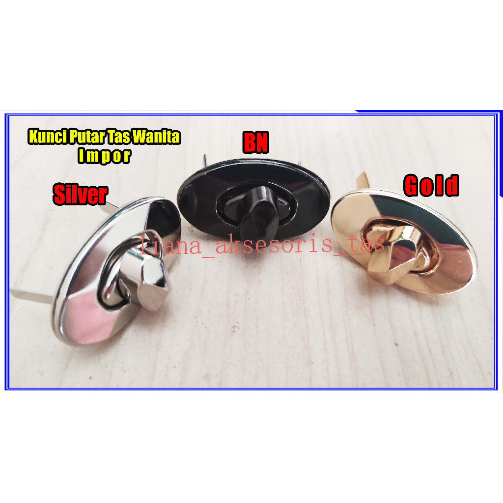 Jual KANCING TAS WANITA IMPOR - KUNCI PUTAR TAS RAJUT - KANCING TAS ...