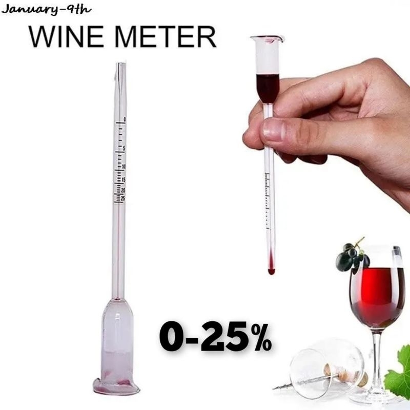 Jual vinometer (wine meter 0-25 persen) | Shopee Indonesia
