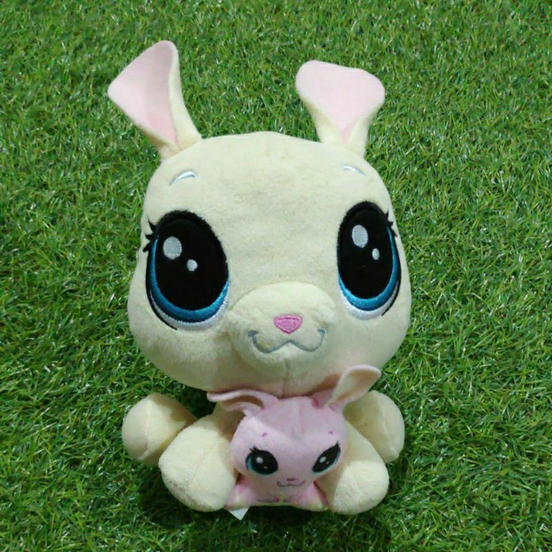 Jual Boneka Bunny Littlest Pet Shop Vanilla Velvetears & Bijou ...