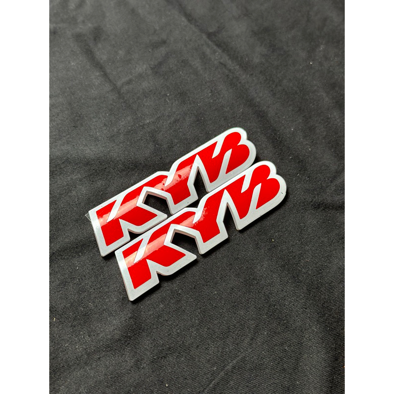 Jual (PROMO) EMBLEM ORIGINAL KYB 3D KYB 1:1 (ukuran 100% seperti ori ...