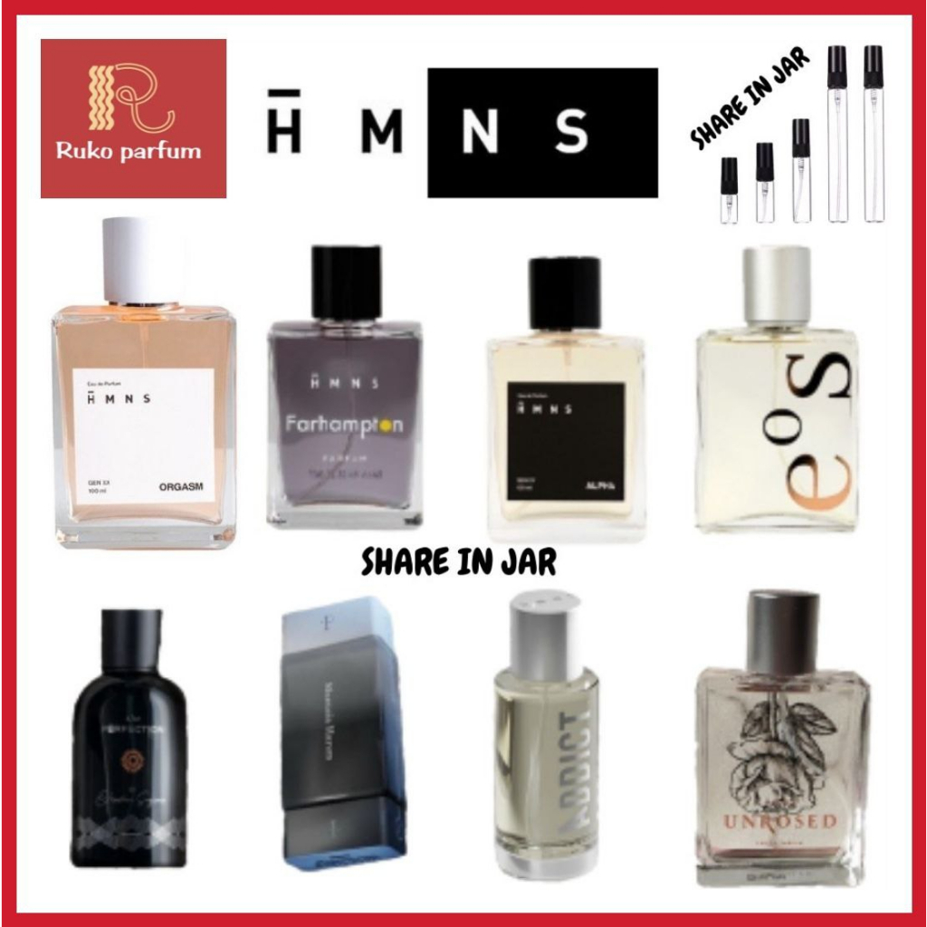 Jual HMNS Eos,Alpha,farhampton,Orgasm,Perfection EDP | Shopee Indonesia