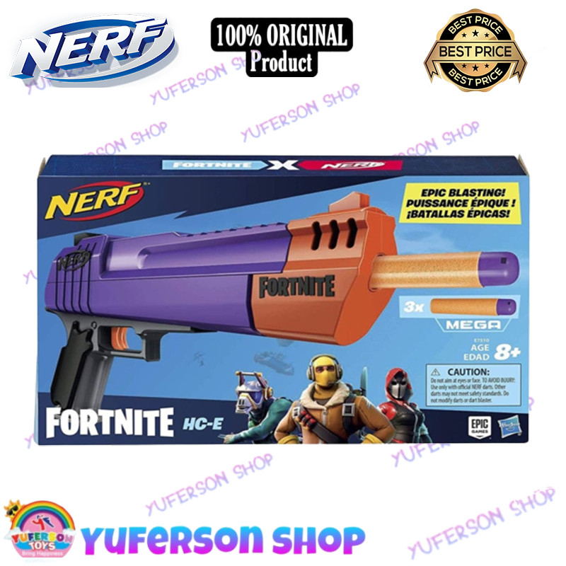 Jual NERF Fortnite HCE Mega Blaster Original | Shopee Indonesia