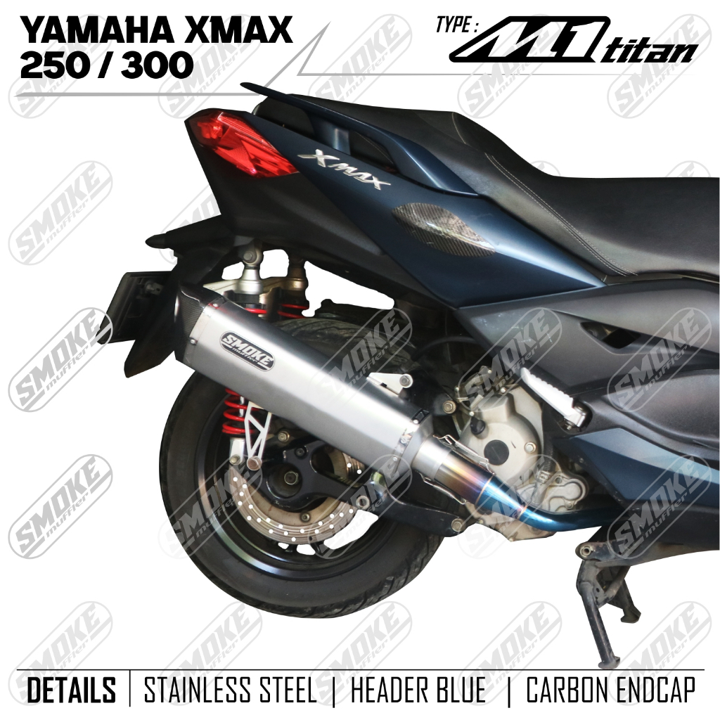 Jual Knalpot Racing Yamaha Xmax 250 CC Silencer Racing | Shopee Indonesia