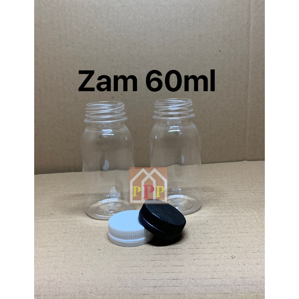 Jual Botol Zam Zam 60 ml | Botol Jelly 60 ml | Botol ZAMZAM 60 Plastik ...