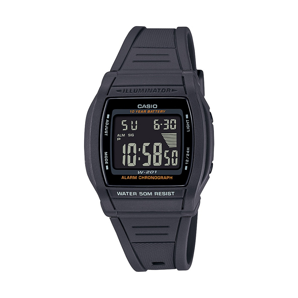 Jual Casio Jam Tangan Digital Pria Original W-201-1BVDF | Shopee Indonesia