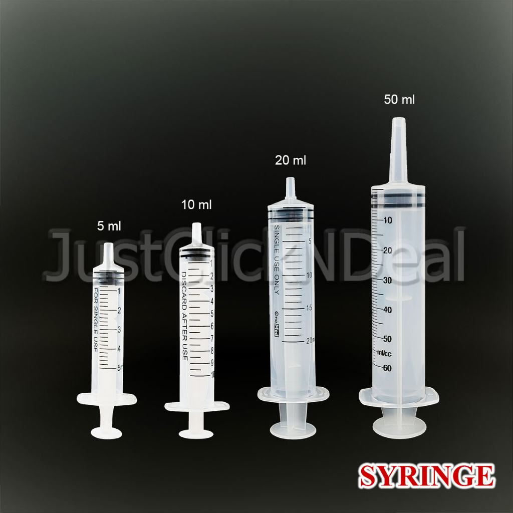 Jual Suntikan Syringe Spet Spuid Plastik 3 5 10 20 50 ml Non Medis | Shopee Indonesia