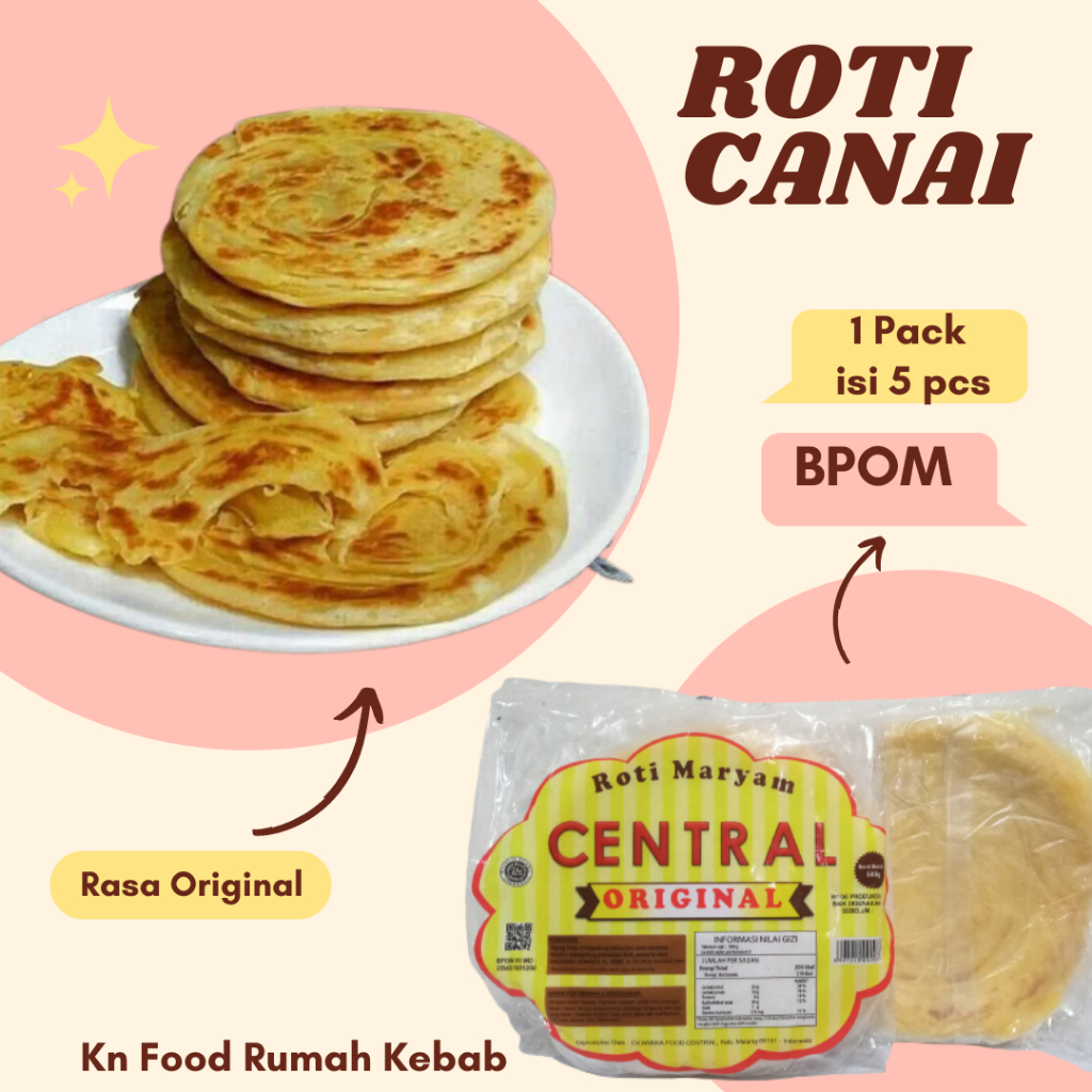 Jual Roti Canai - Roti Maryam 1 pack. | Shopee Indonesia