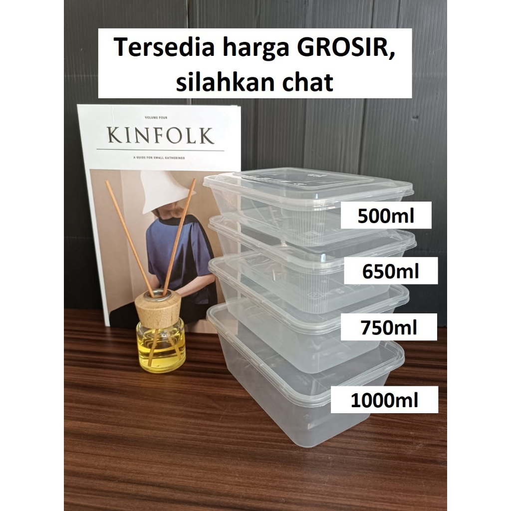 Jual 1Dus.MURAH 1 pack isi 25 set - Cherry ENVI Thinwall 500 500ml ...