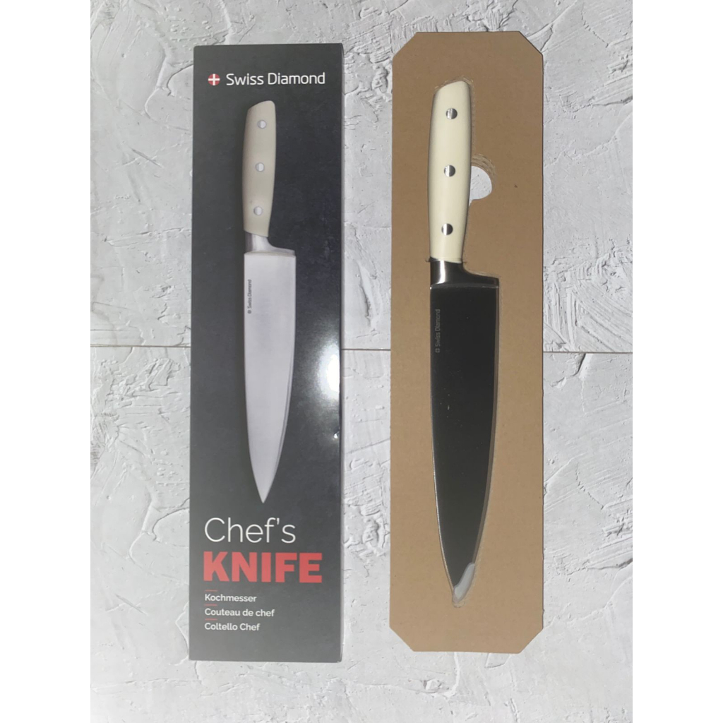 Jual SWISS DIAMOND CHEF'S CHEFS KNIFE 20 CM | PISAU | Shopee Indonesia