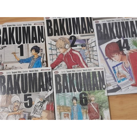 Jual Komik Cabutan BAKUMAN 5 6 14 Tsugumu Ohba, Takeshi Obata _ Elex | Shopee Indonesia
