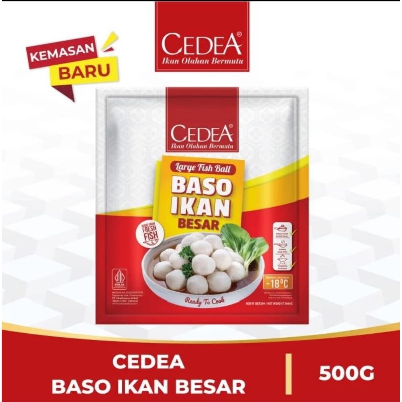Jual CEDEA BASO IKAN 500G - CEDEA FISH BALL 500G - BASO IKAN CEDEA 500G ...