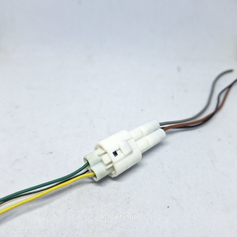 Jual soket dlc yamaha 3 pin connector male female waterproof | Shopee ...