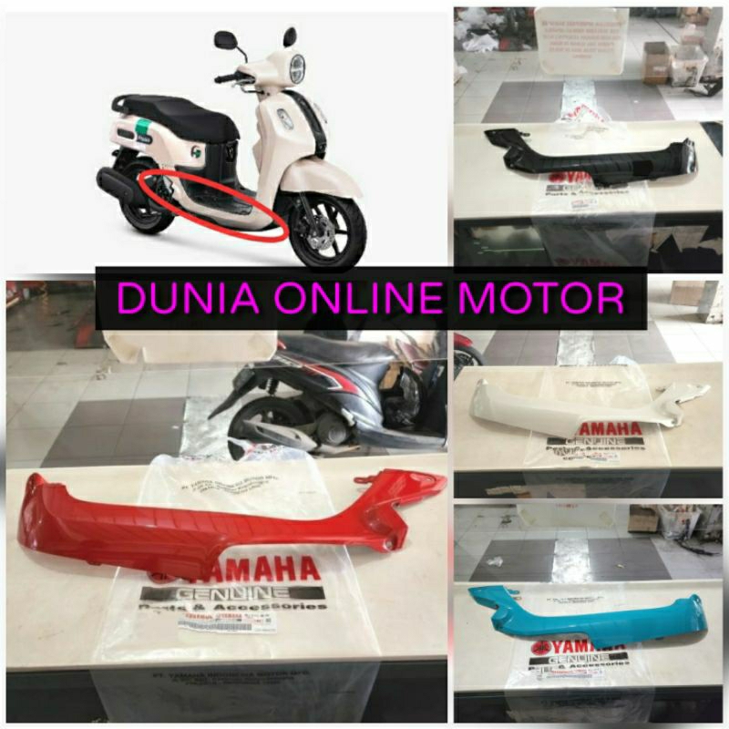 Jual Mole Side, Cover Body Dek Bawah Samping Pijakan Kaki Fazzio 125 ...