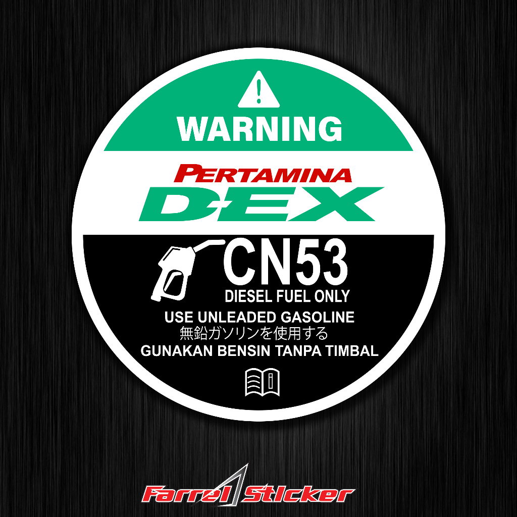 Jual STIKER WARNING PERTAMAX SHELL STICKER TUTUP BENSIN MOTOR MOBIL ...