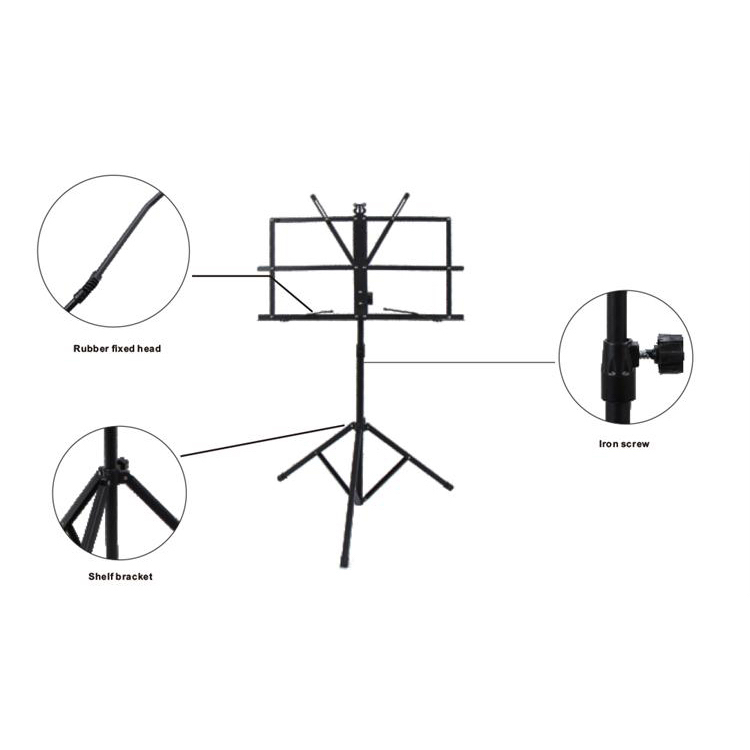 Jual W3R Alat Musik Stand Untuk Partitur Sheet Stand Book Stand ...