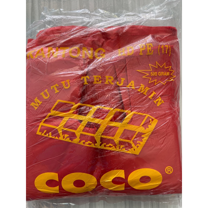 Jual Kantong Plastik COCO HDPE ukuran 17 isi 100 lembar berat 500GR ...