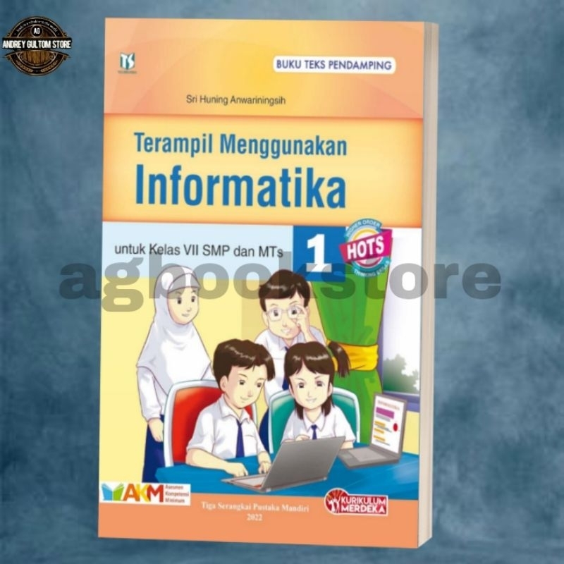 Jual Infomatika SMP / Informatika Kelas 7 SMP / Kurikulum Merdeka ...