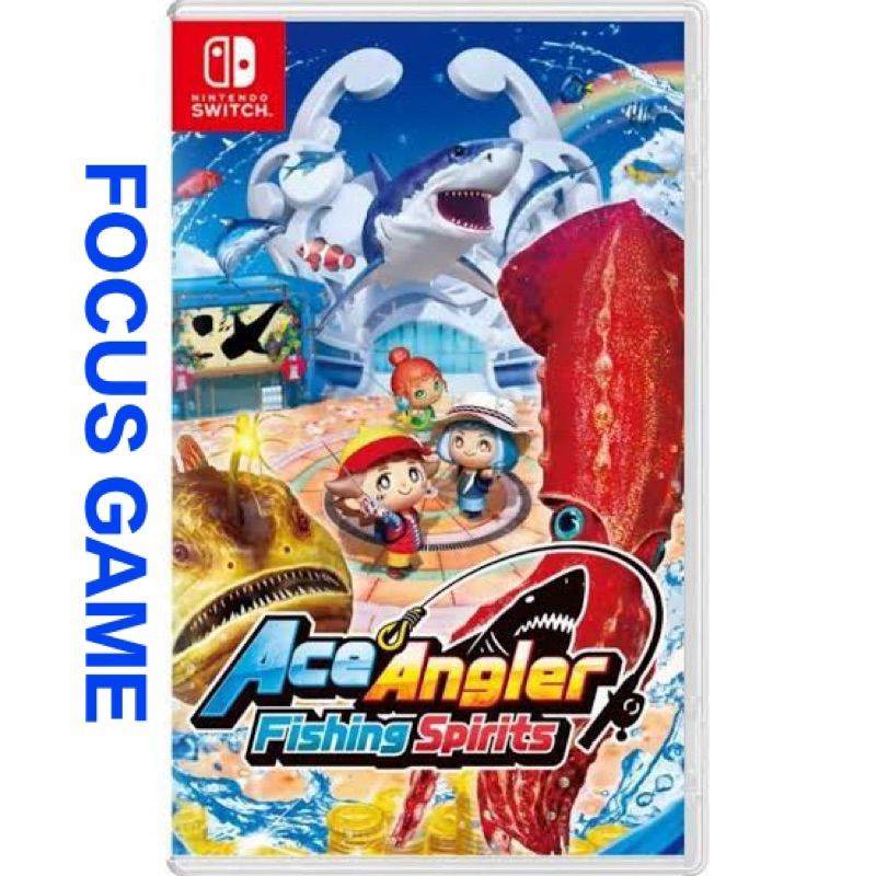 Jual Ace Angler Fishing Spirits Switch Nintendo Spirit Lite V2 Oled Cd ...