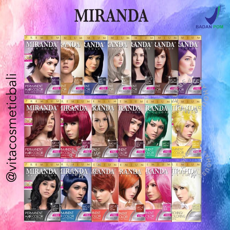 Jual Miranda Semir / Semir Miranda / Miranda Hair Color / Miranda ...