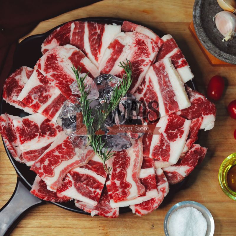 Jual US Karubi Belly Yakiniku Cut - Fresh Cut - 500gr | Shopee Indonesia