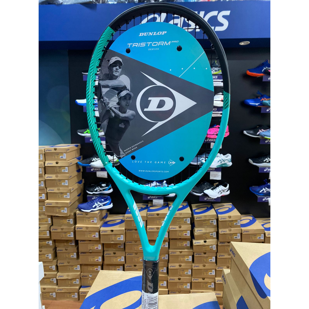 Jual Raket Tenis Dunlop Tristorm PRO 255F [255 gram / 100 inc] | Shopee ...