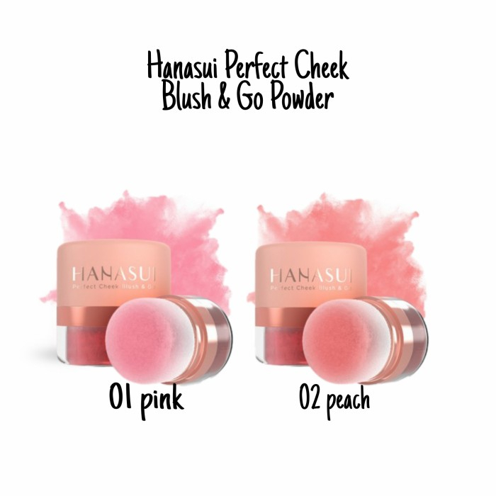 Jual HANASUI Perfect Cheek Blush & Go 2.5g | Powder Blush On | Perona ...